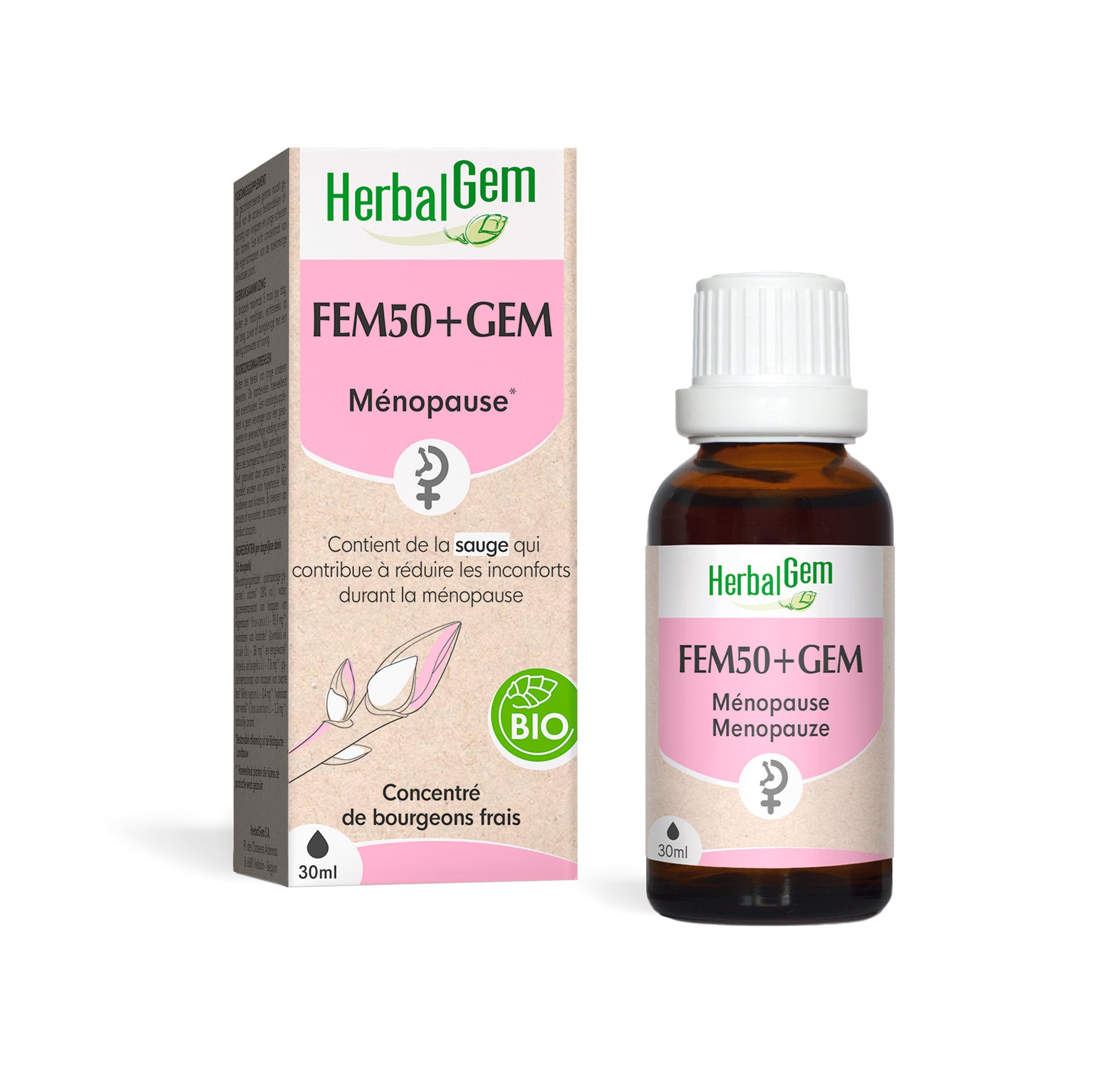 FEM50+ - 30 ml Bio | Herbalgem