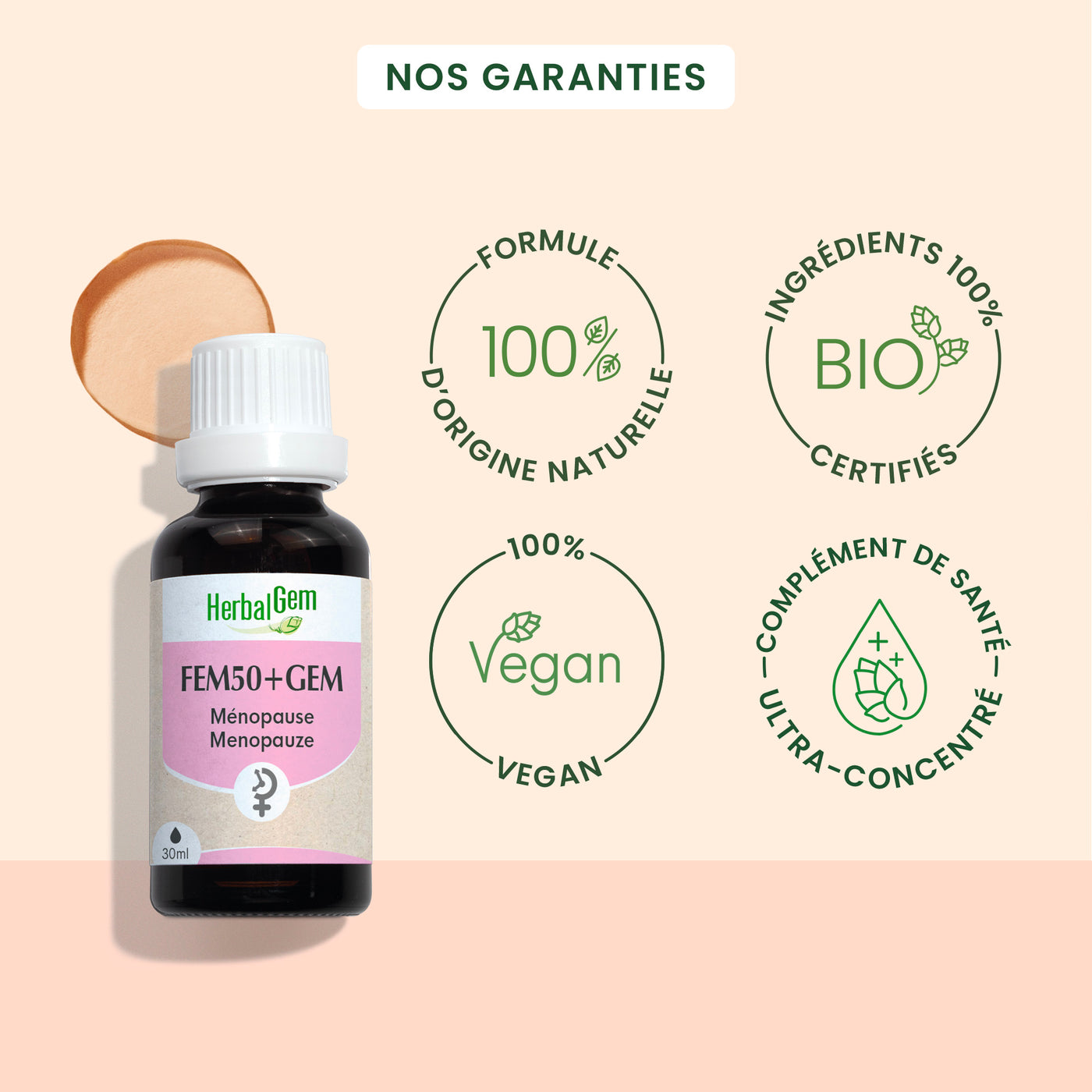 FEM50+ - 30 ml Bio | Herbalgem