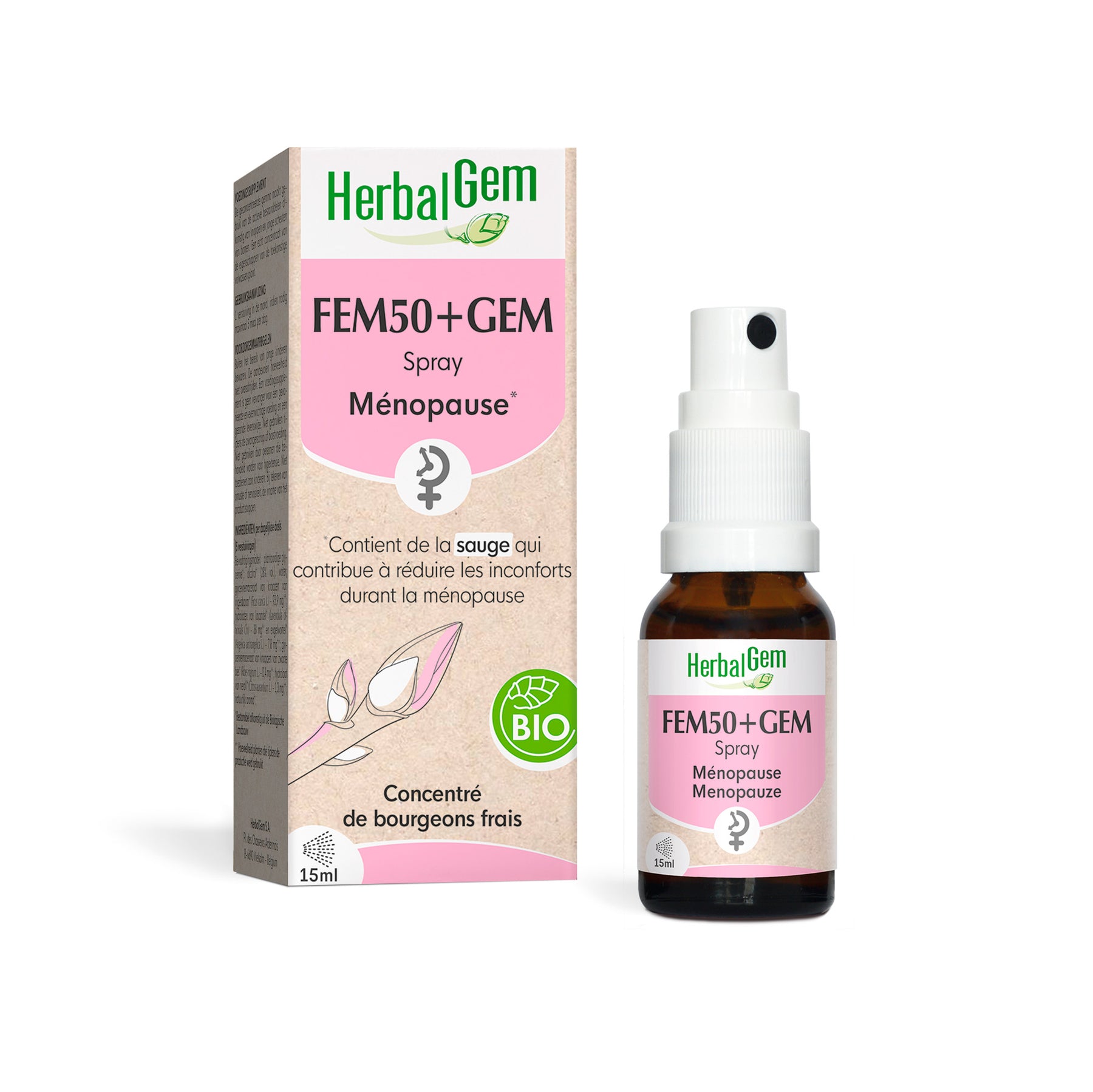 FEM50+ - 30 ml Bio | Herbalgem