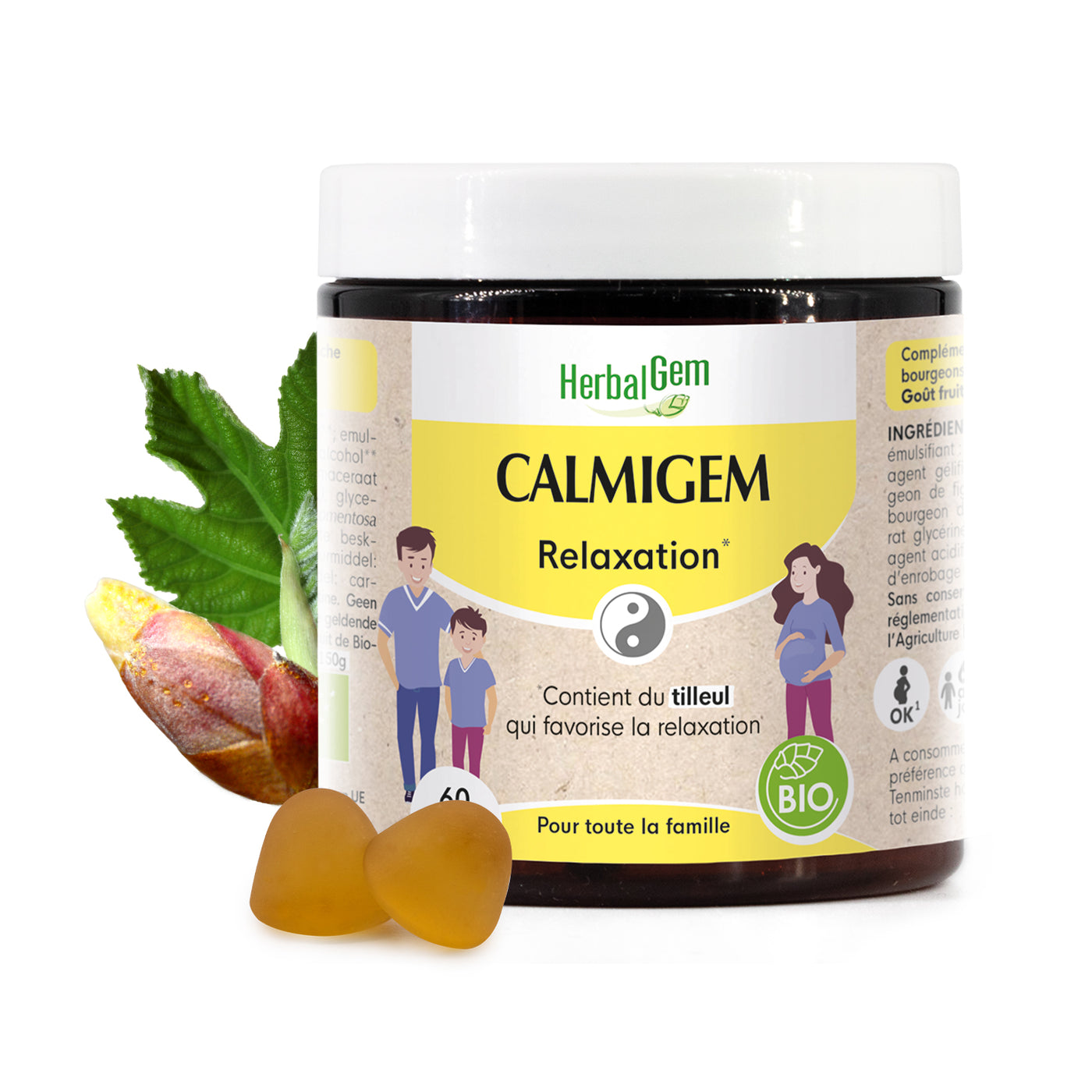 Calmigem - complexe anti-stress - 30 ml Bio | Herbalgem