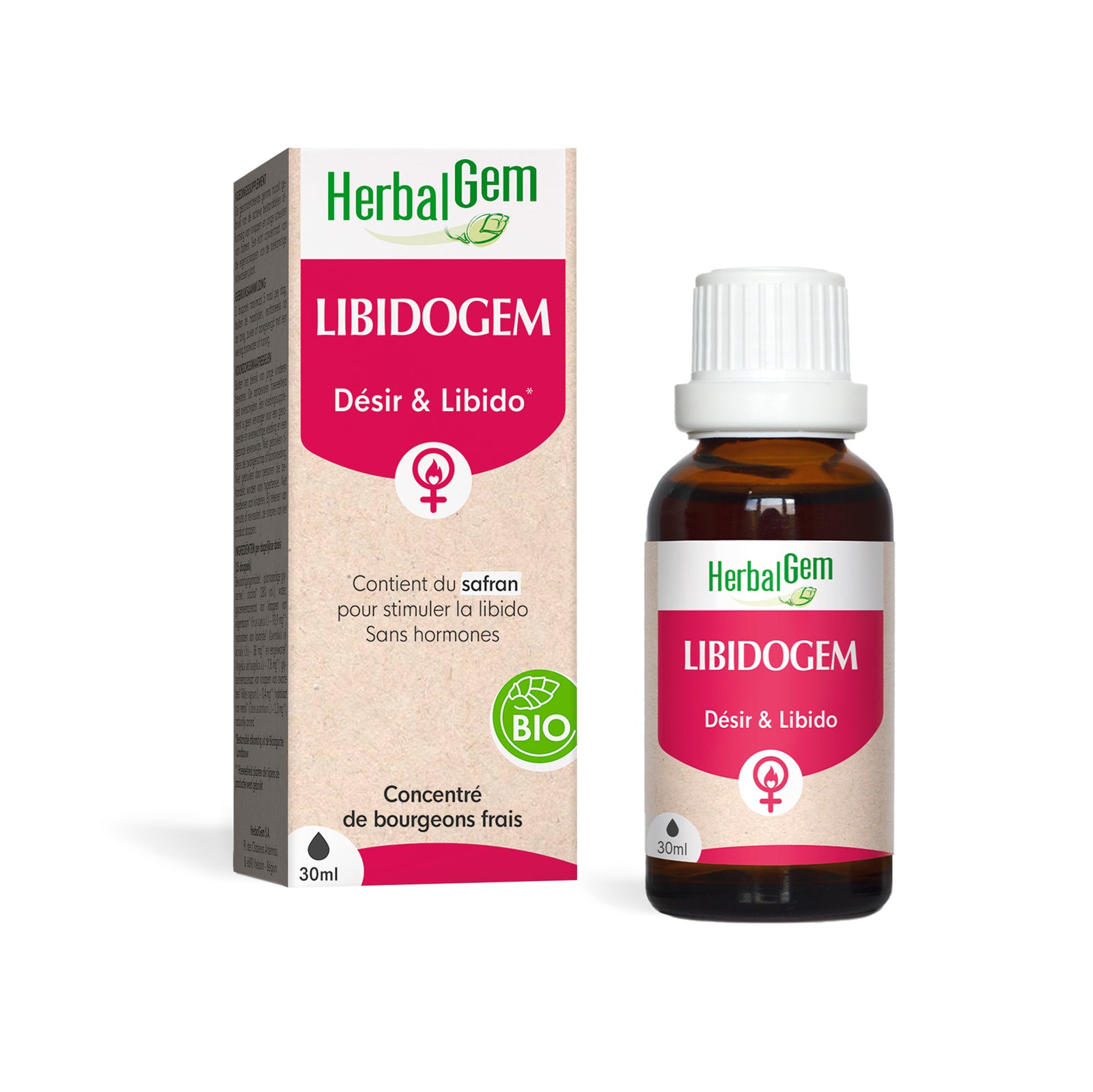 LibidoGem femme - 30 ml Bio | Herbalgem